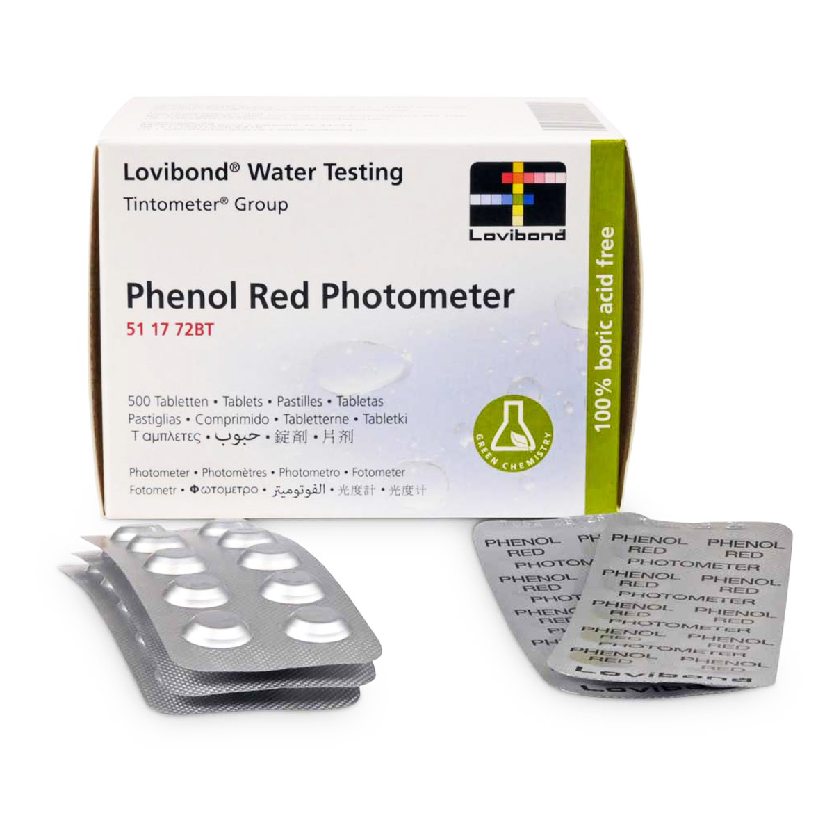 Таблетки Lovibond Phenol Red 511772BT: купить в Киеве